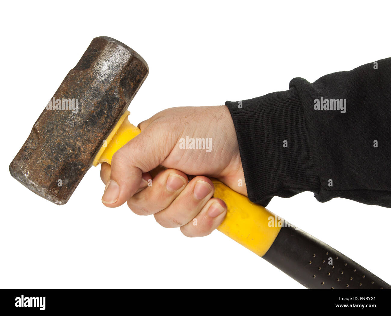 Male hand use Stock Photo - Alamy