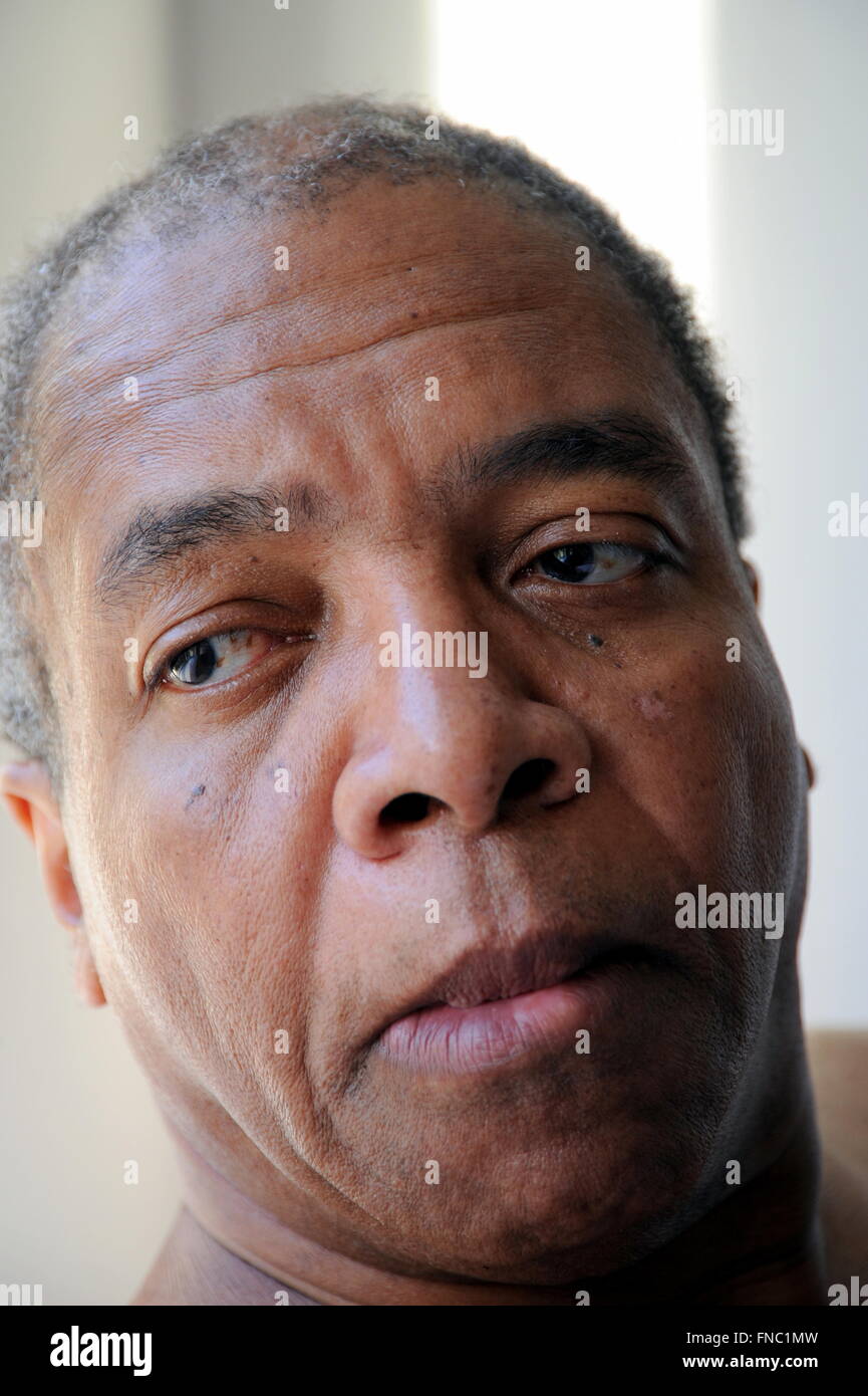 African american male expressions Stock Photo - Alamy