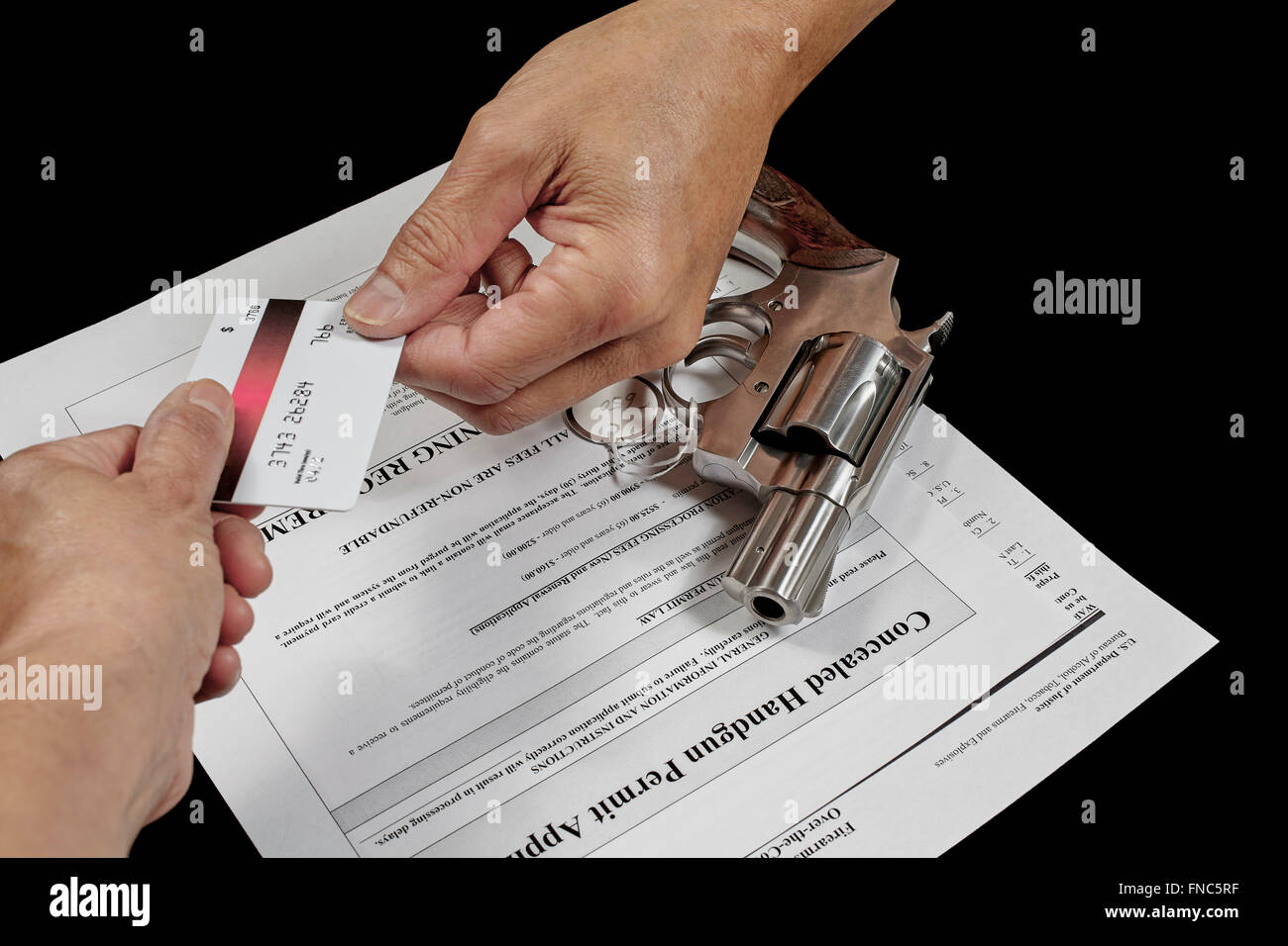 Gun license hi-res stock photography and images - Alamy