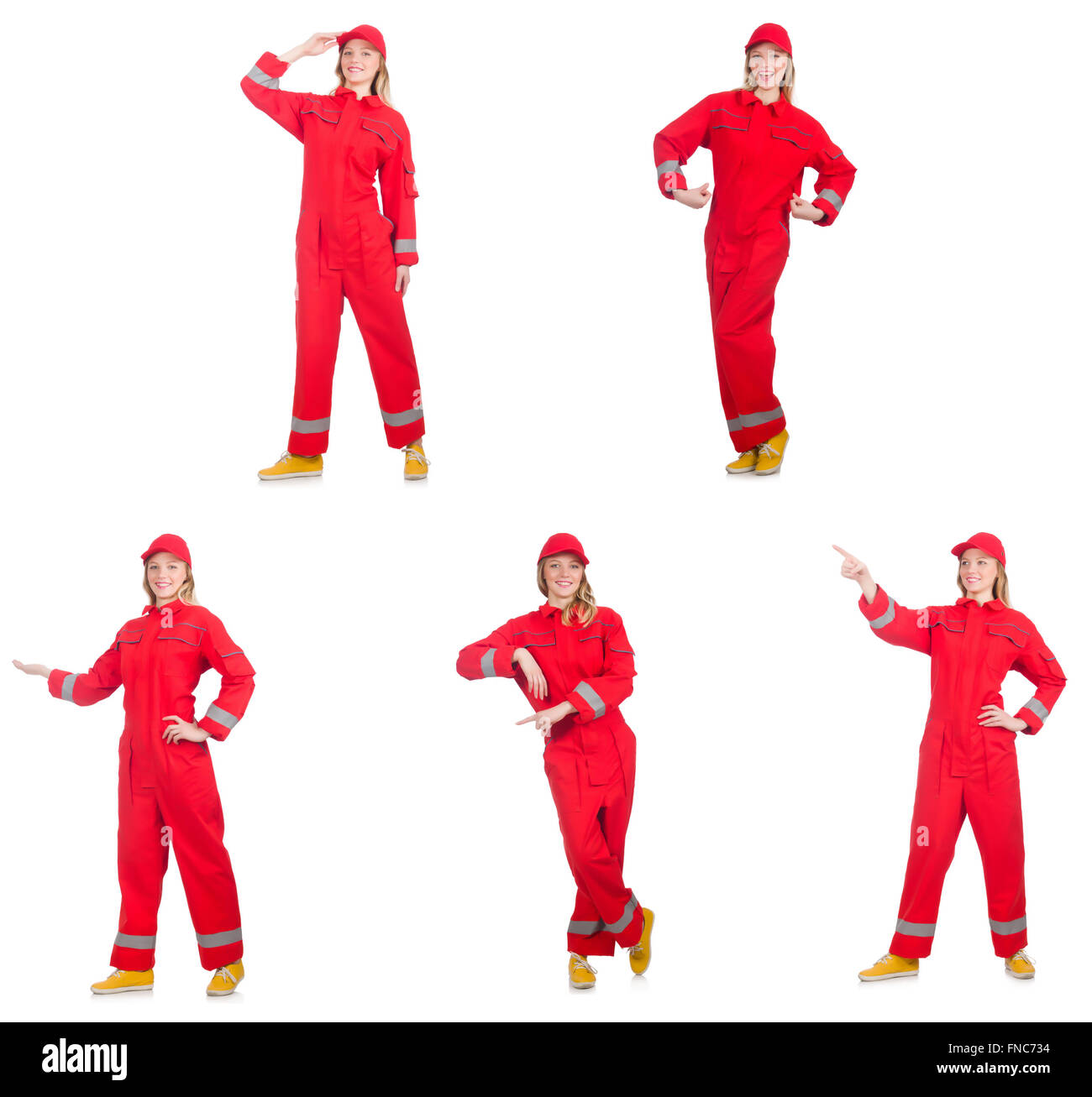 Professional gardener contractor in Cut Out Stock Images & Pictures - Alamy