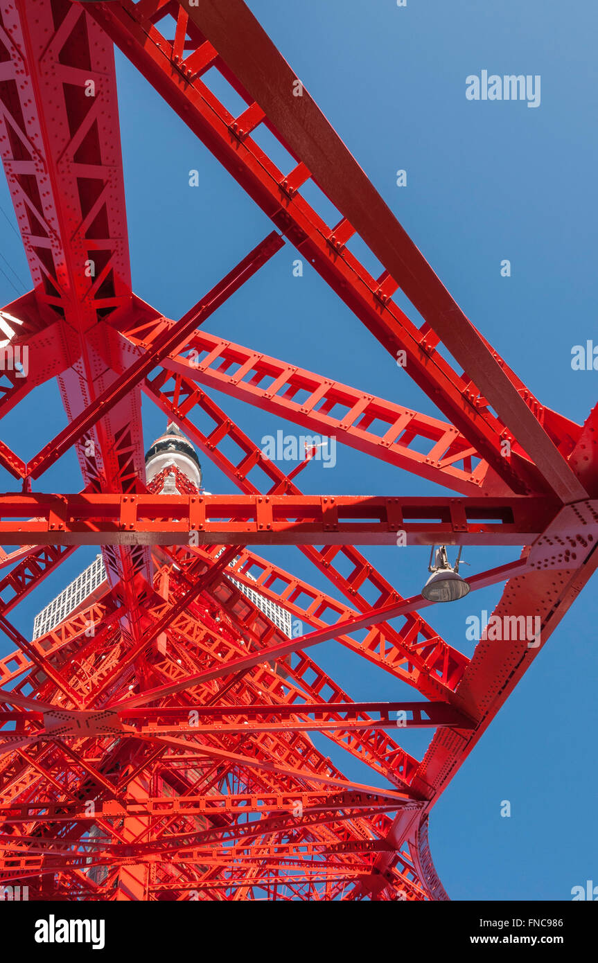 Tokyo Tower, Shiba-koen, Minato, Tokyo, Japan Stock Photo - Alamy