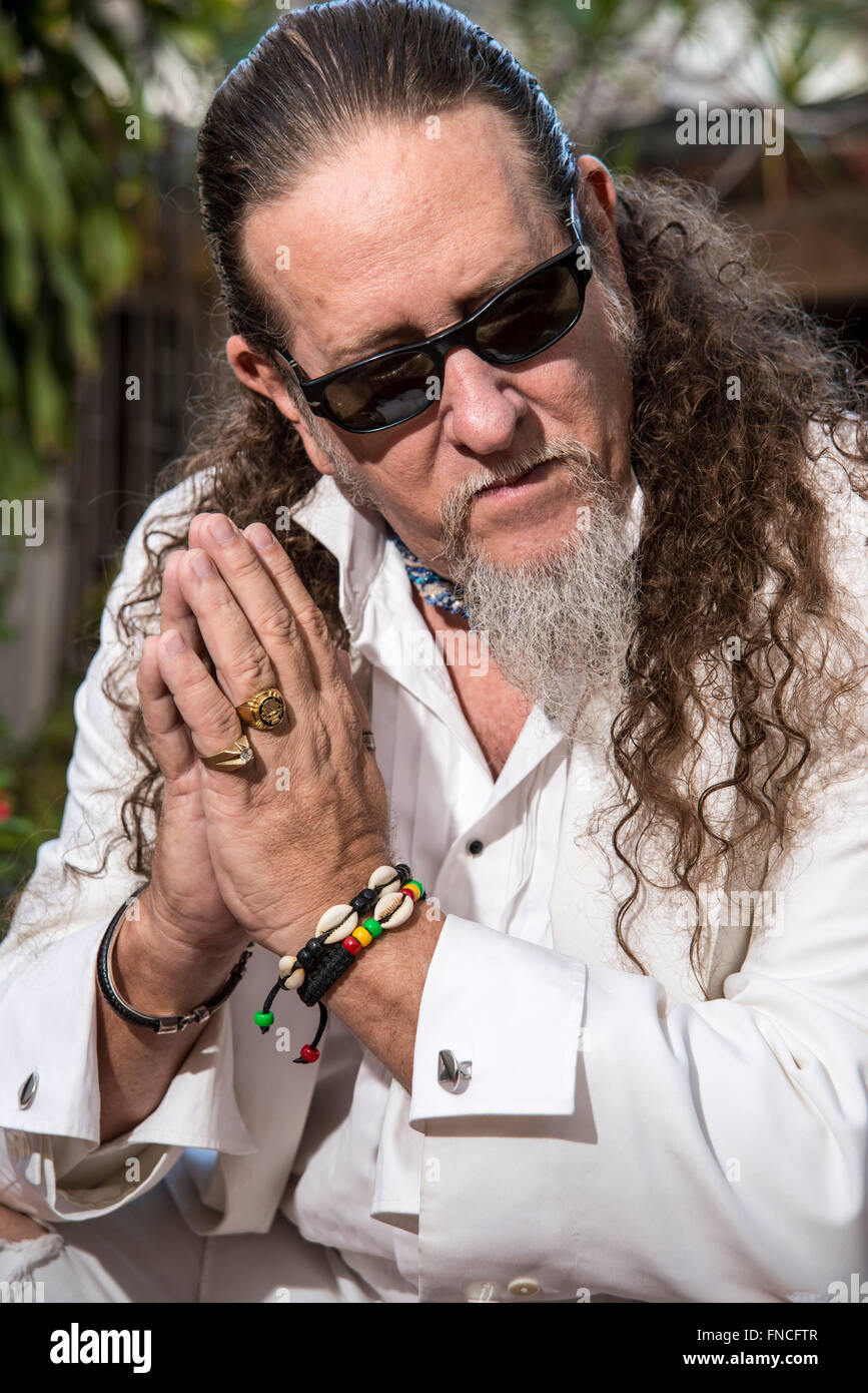 Cuban singer and composer Edesio Alejandro Stock Photo - Alamy