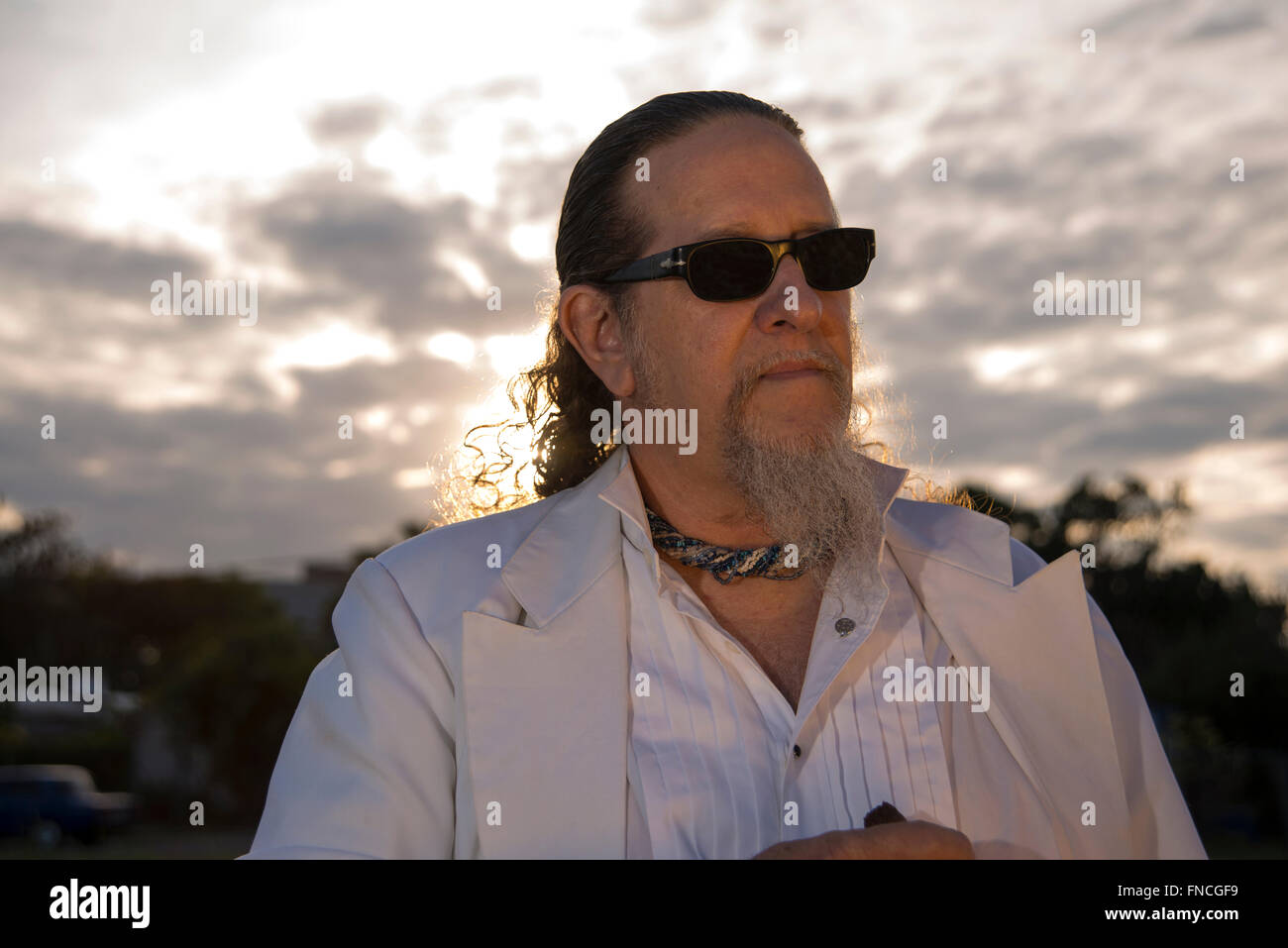 Cuban singer and composer Edesio Alejandro Stock Photo - Alamy