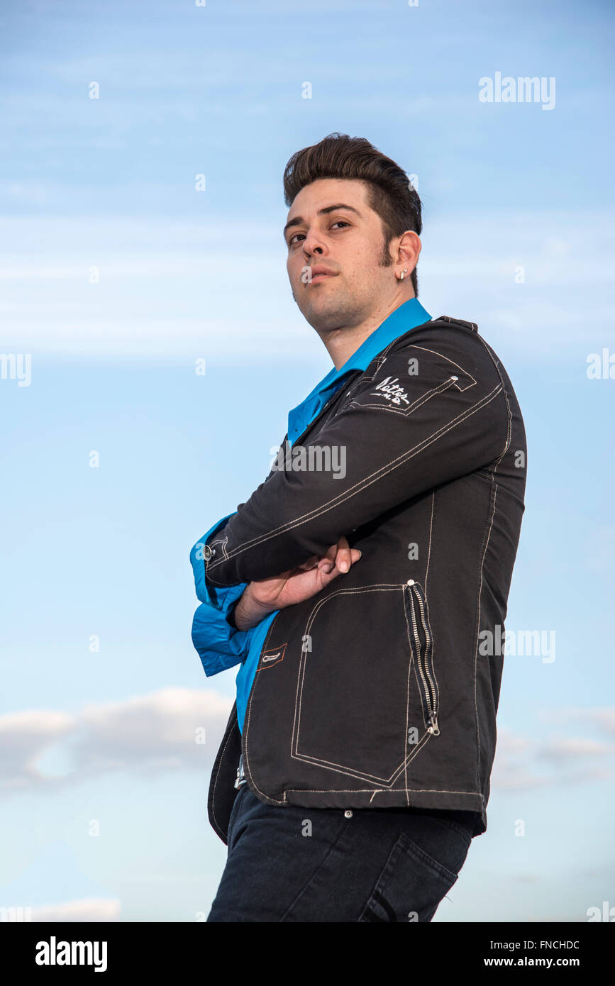 Cuban singer Cristian Alejandro Stock Photo - Alamy