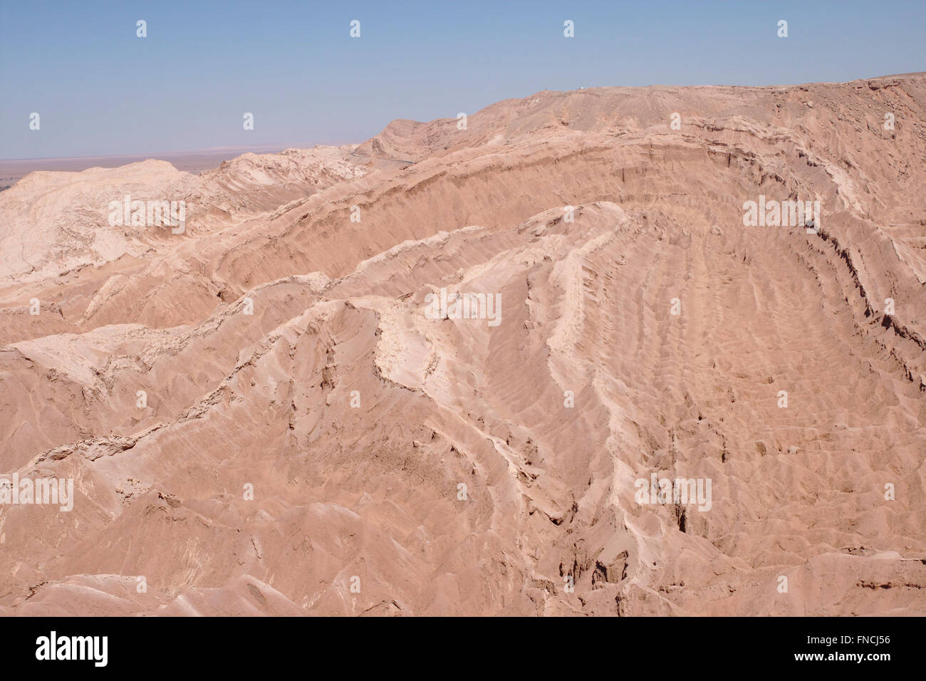 Fold in playa sediments (mudstone, evaporites) in Cordillera de la Sal ...