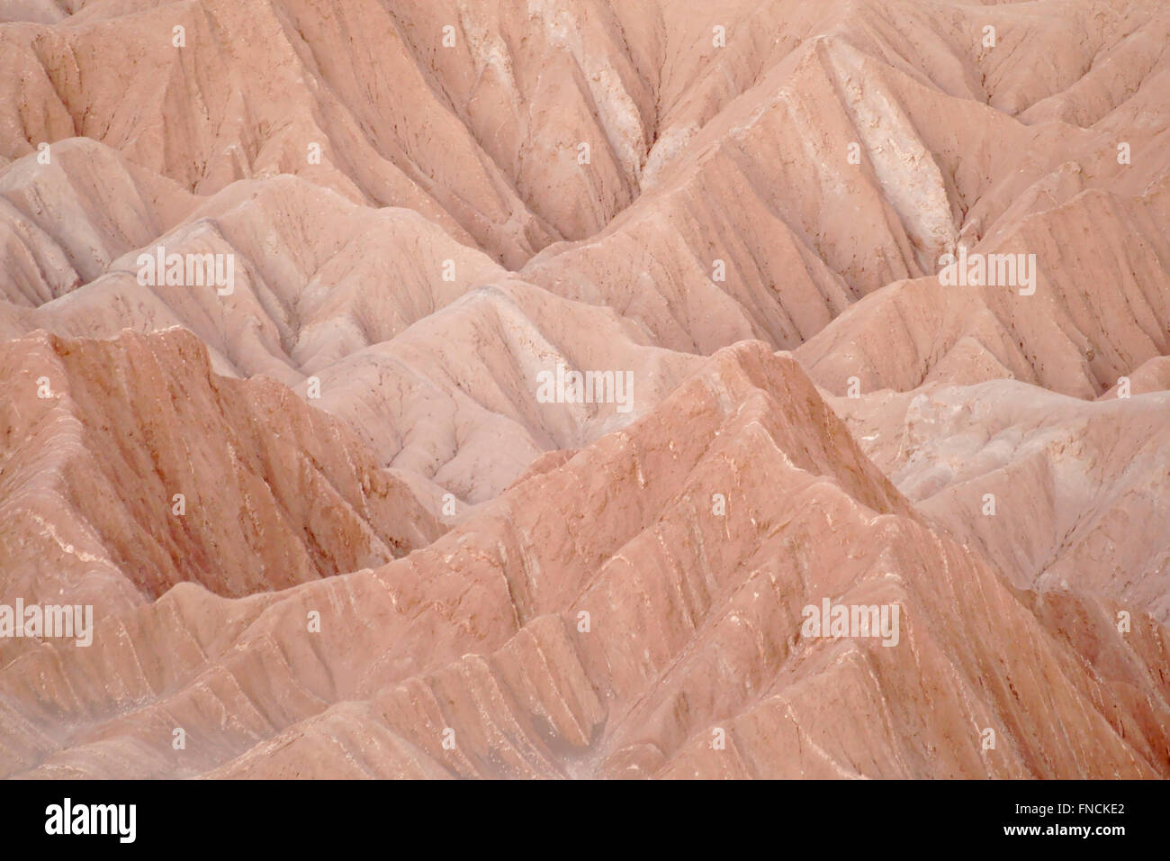 Badlands in Valle de la Muerte, Atacama Desert, Chile Stock Photo - Alamy