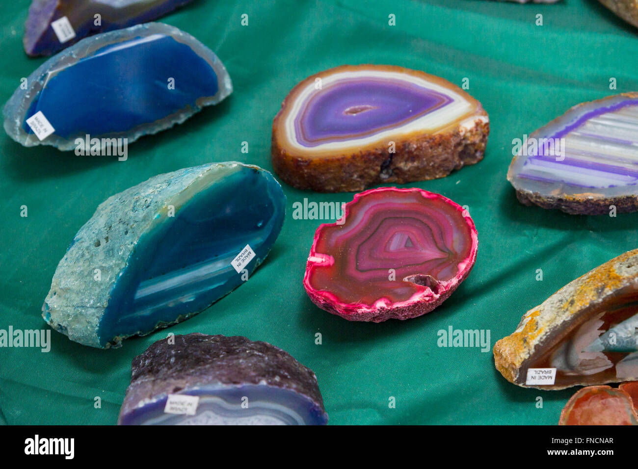 Natural processed stone from Brazil Stock Photo - Alamy