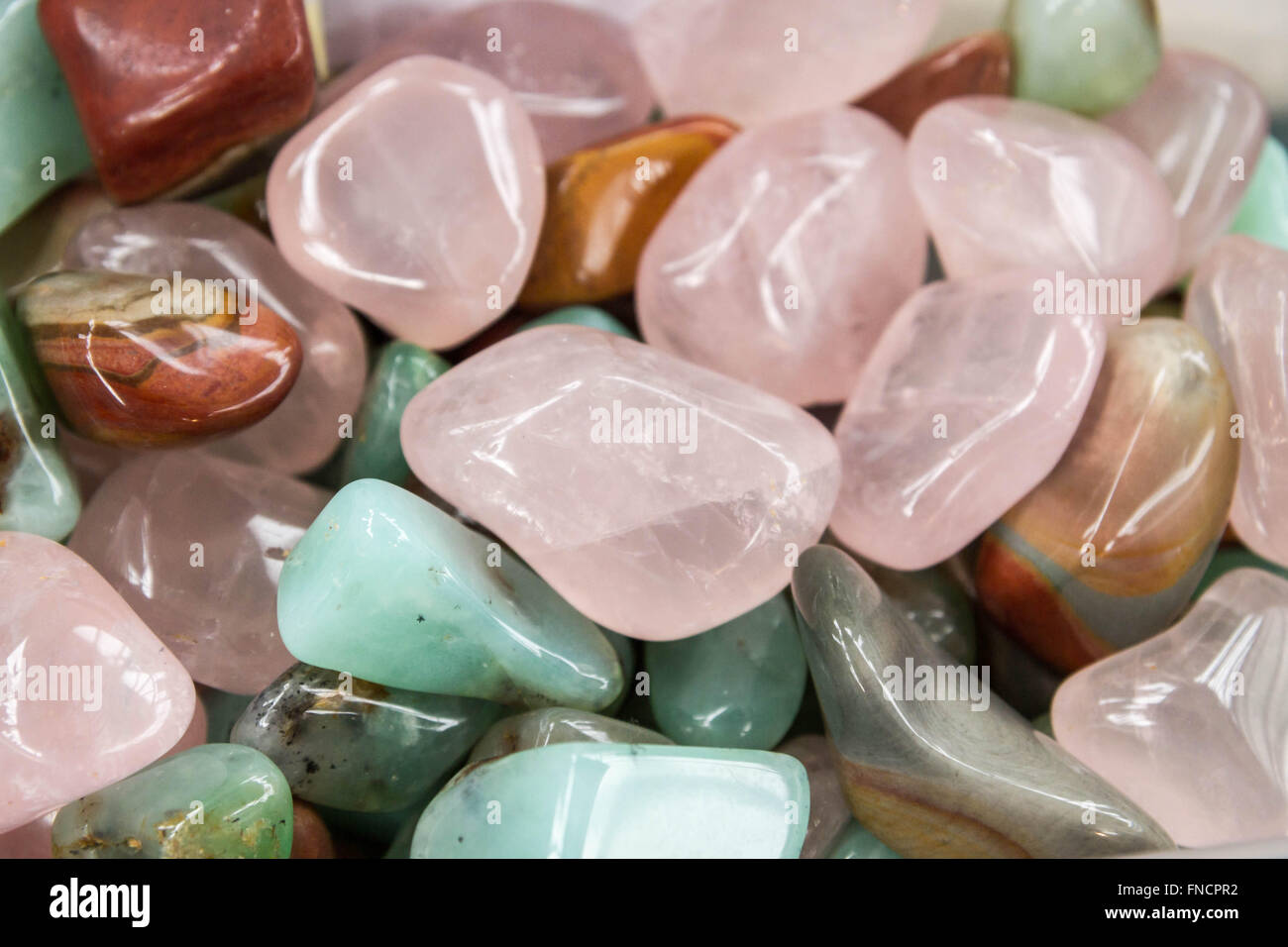 Natural colored stones of different breeds Stock Photo - Alamy