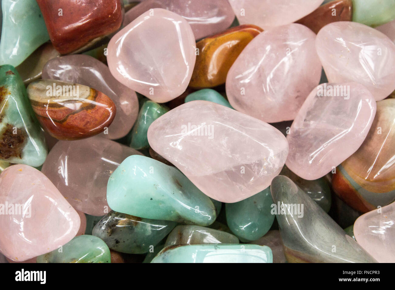 Natural colored stones of different breeds Stock Photo - Alamy