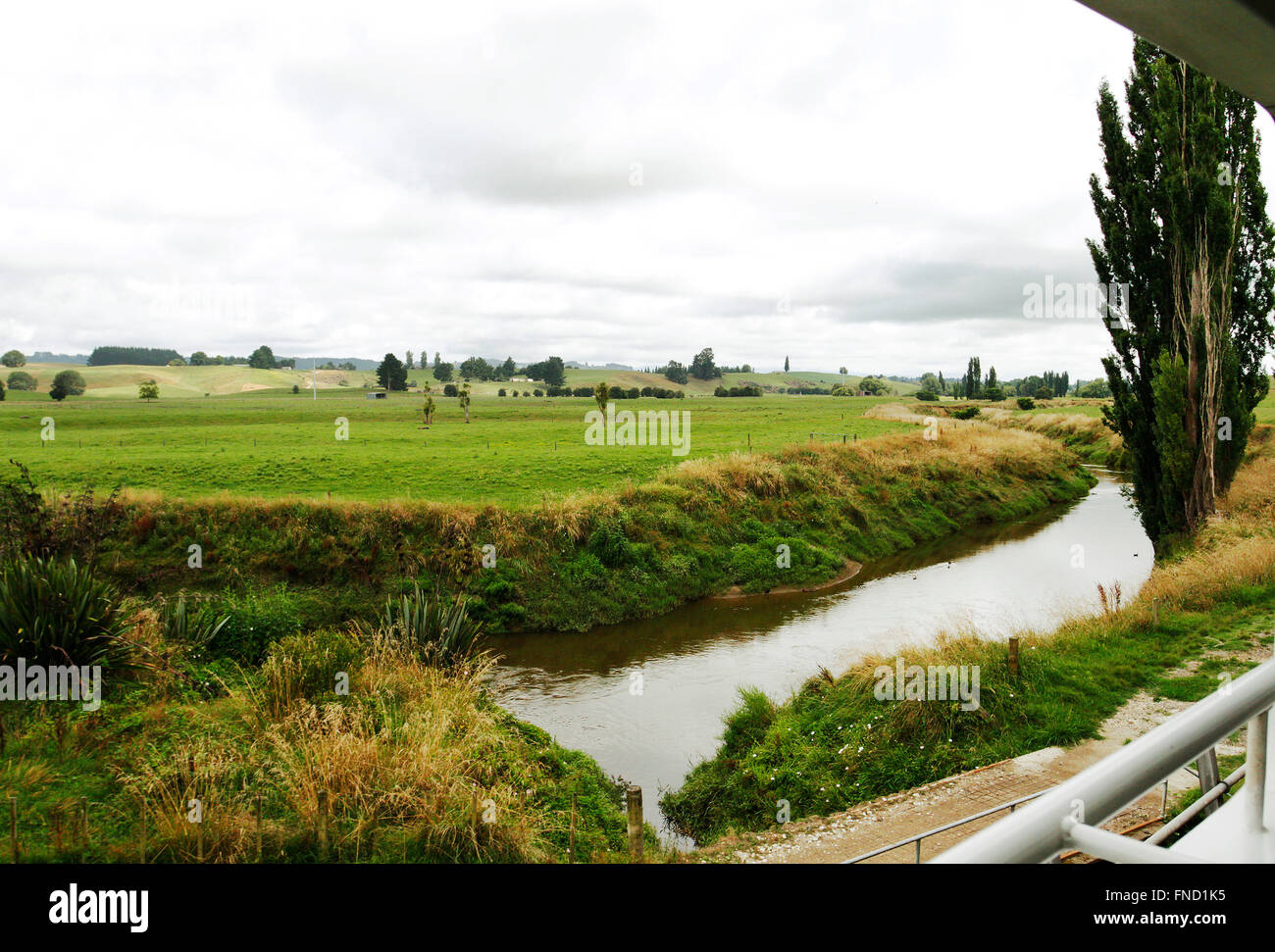 View from inside the open coach of Northern Explorer Train in New ...