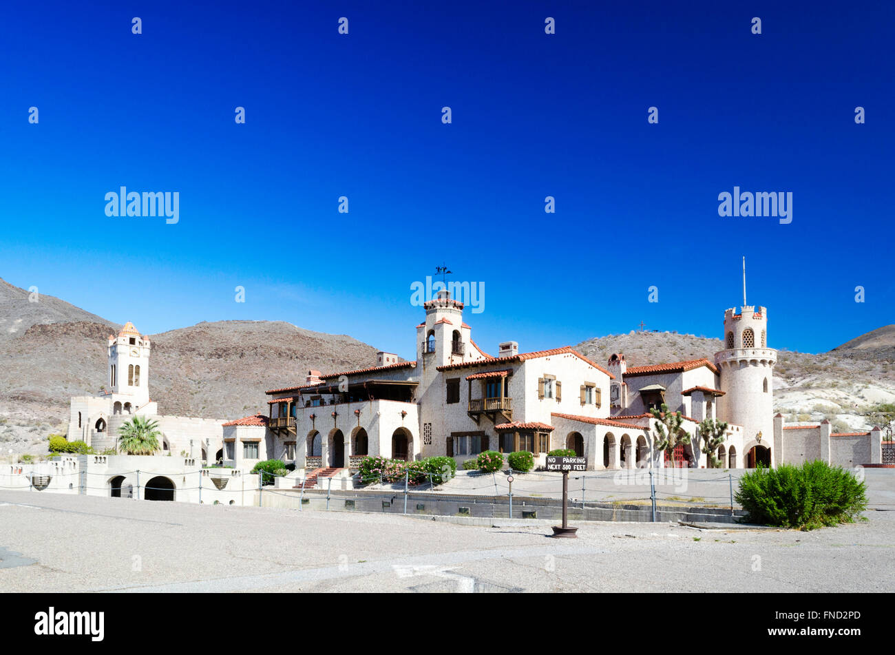 Scottys castle in death valley hi-res stock photography and images - Alamy