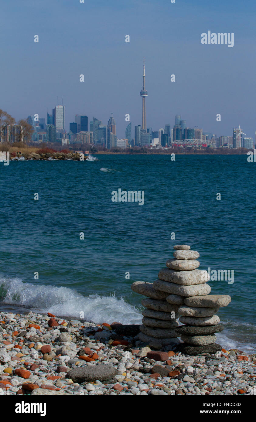 Human made stone landmark Stock Photo - Alamy