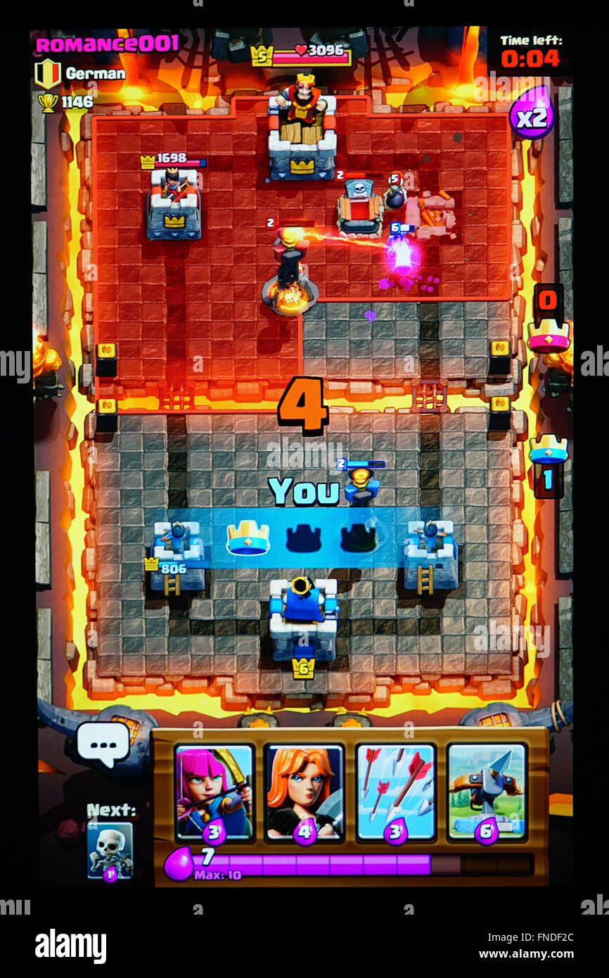 Clash royale arena hi-res stock photography and images - Alamy