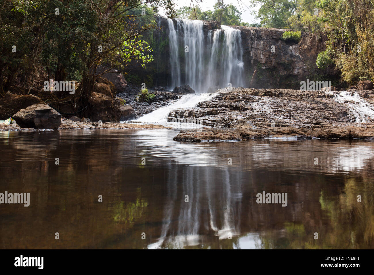 Mondulkiri waterfall hi-res stock photography and images - Alamy