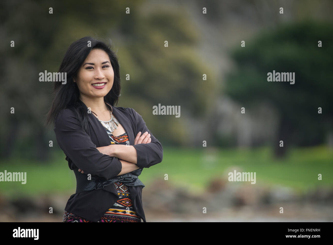 Portrait of a Woman Stock Photo - Alamy