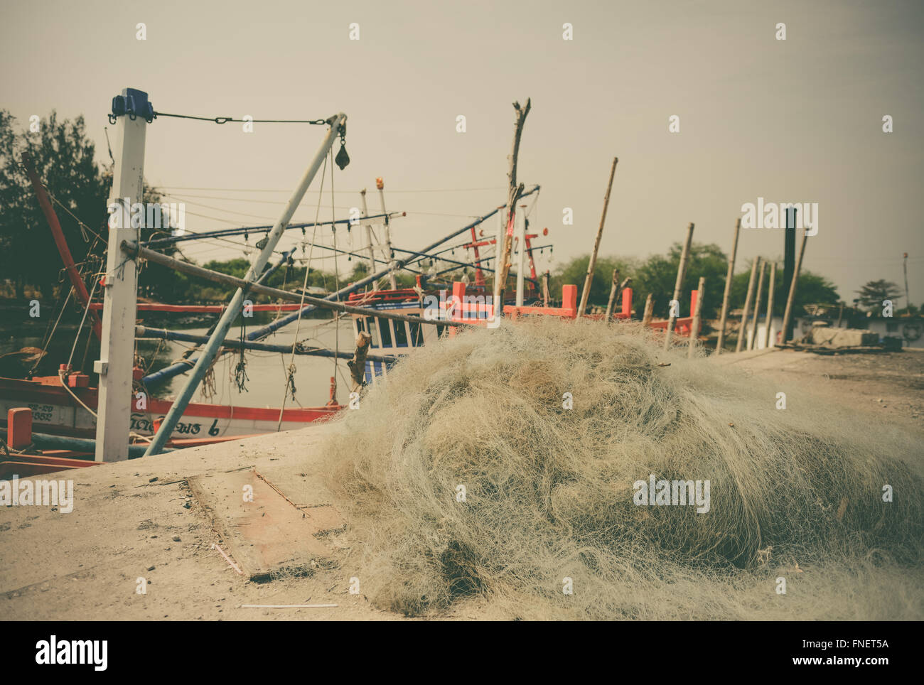 Local fishing people Thailand Stock Photo - Alamy