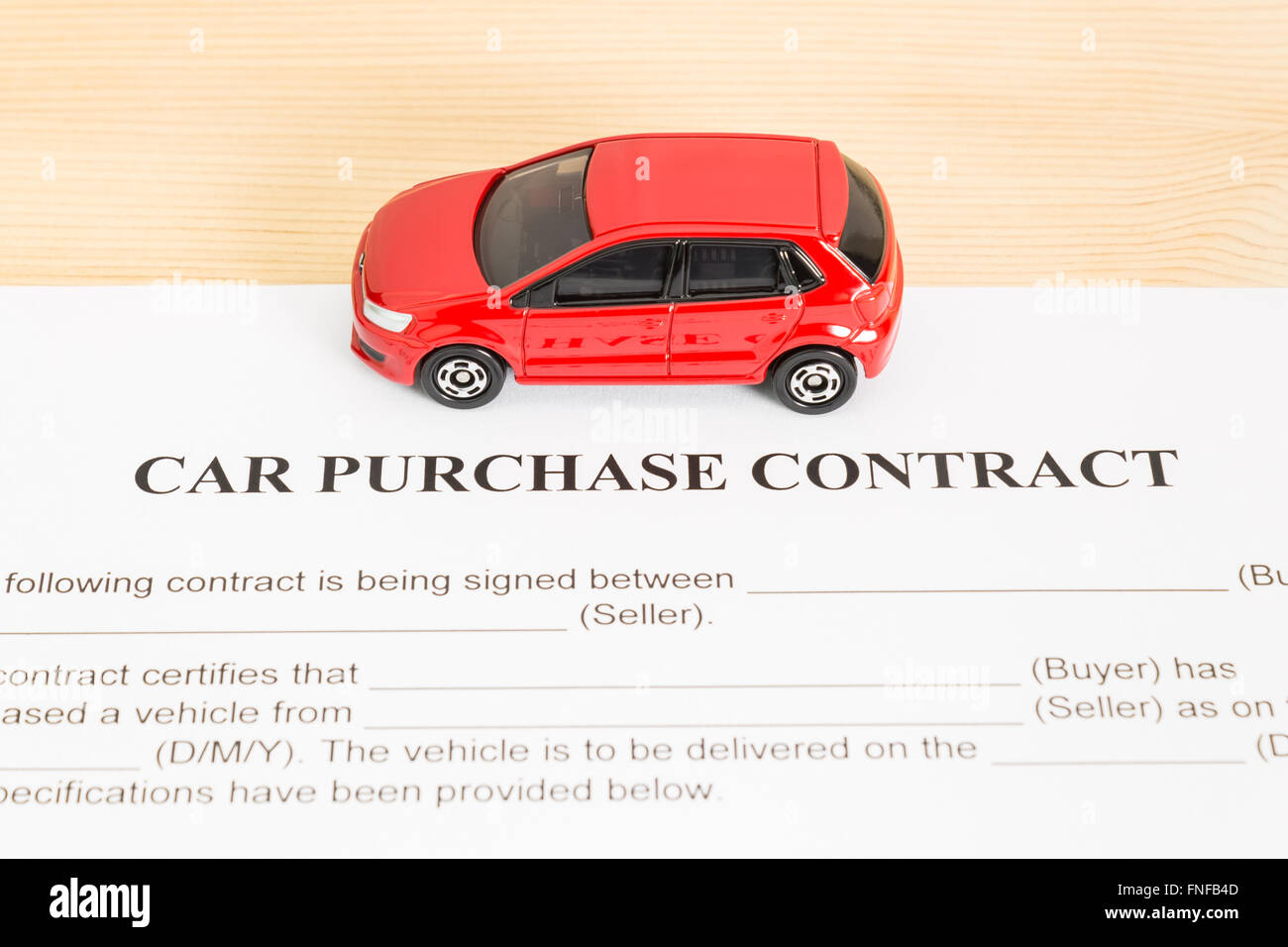 Car Payment Agreement Contract Template