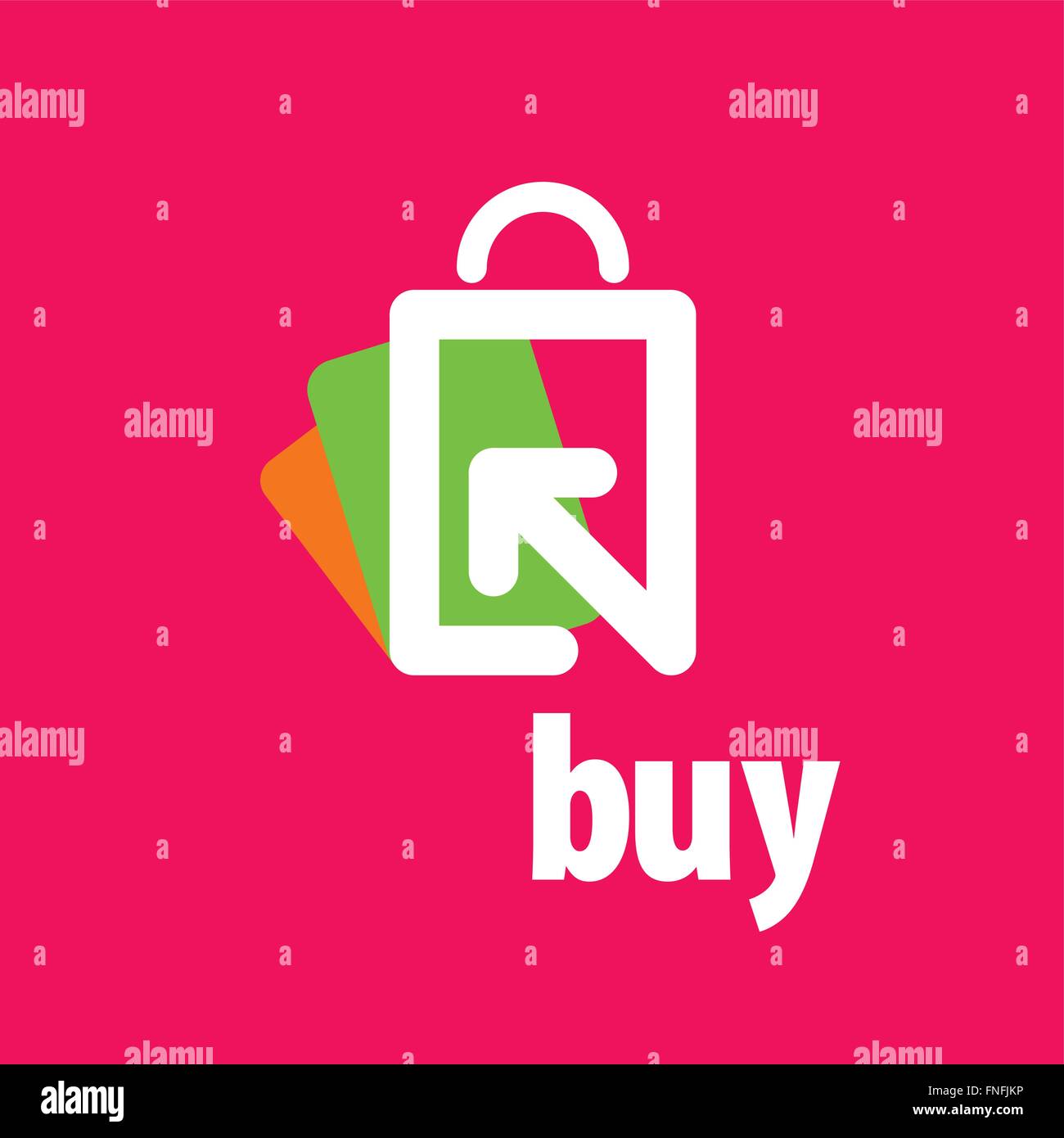 vector shopping logo Stock Vector Image & Art - Alamy