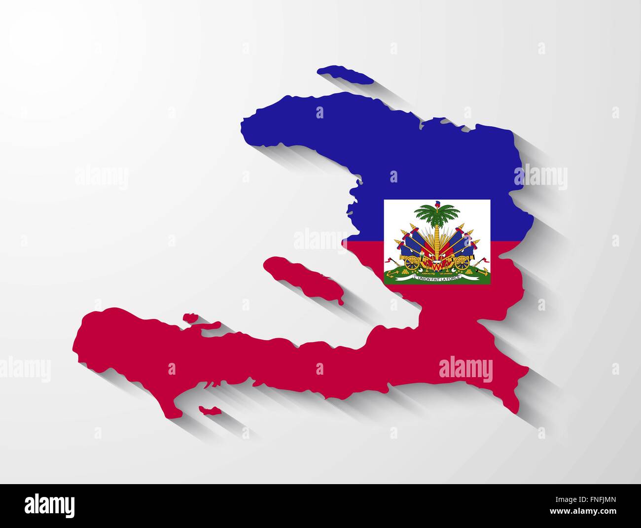 Haiti flag port au prince hi-res stock photography and images - Alamy