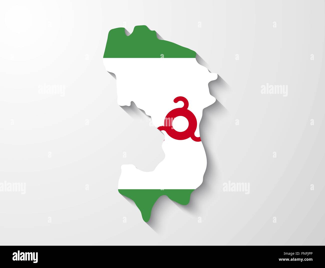 Flag map of russia Stock Vector Images - Alamy