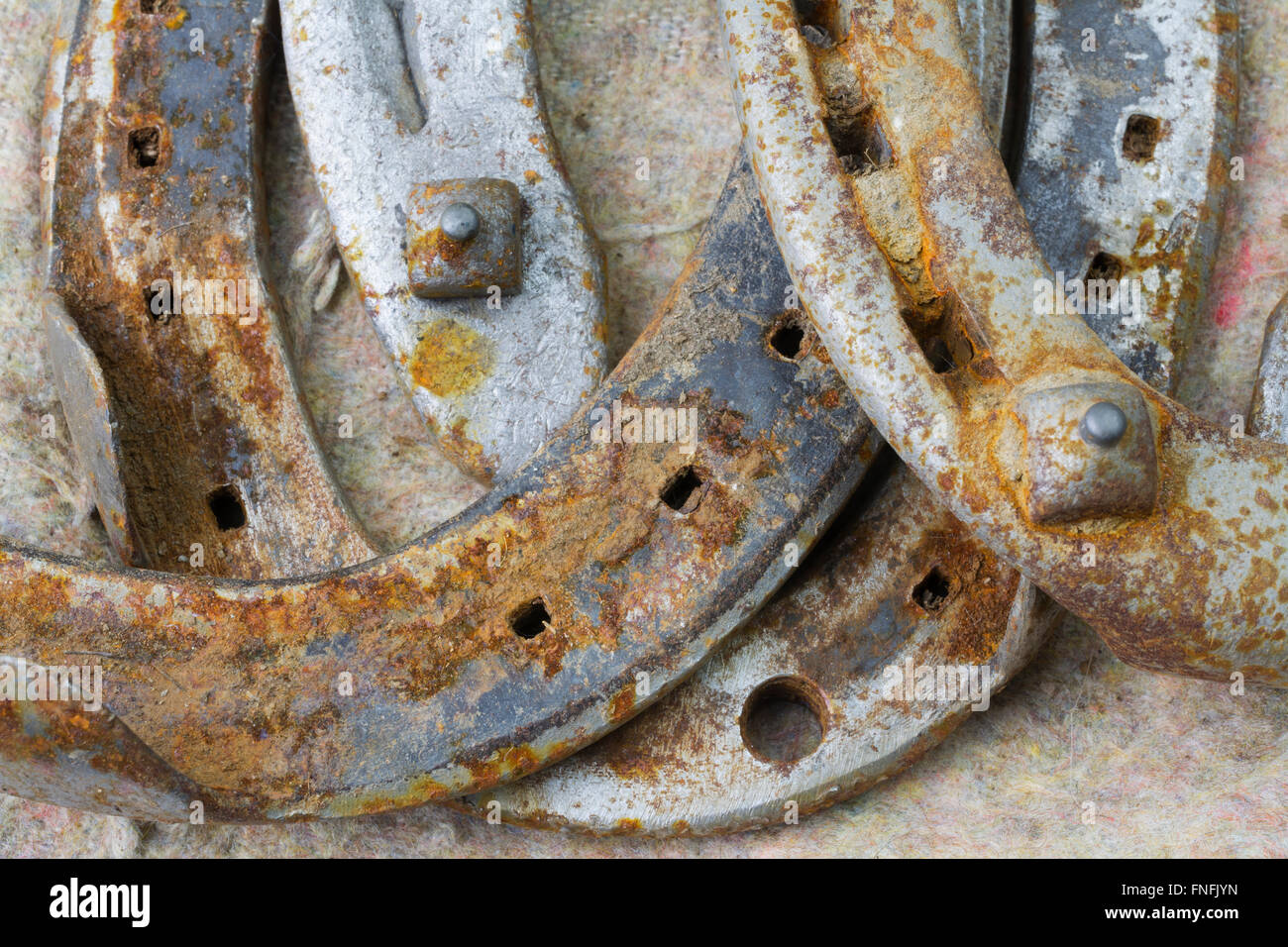 Horseshoes rusty hi-res stock photography and images - Alamy