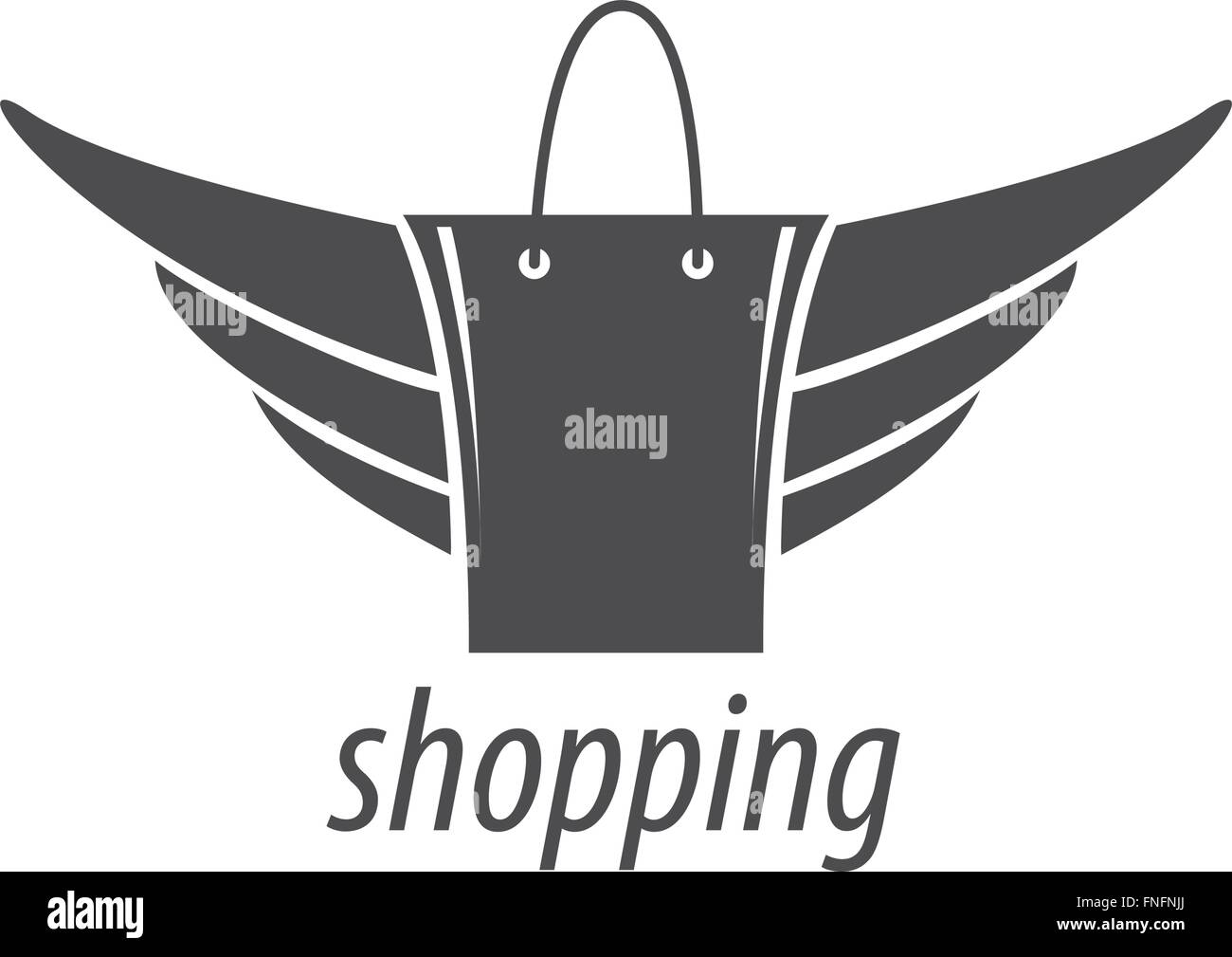 vector shopping logo Stock Vector Image & Art - Alamy