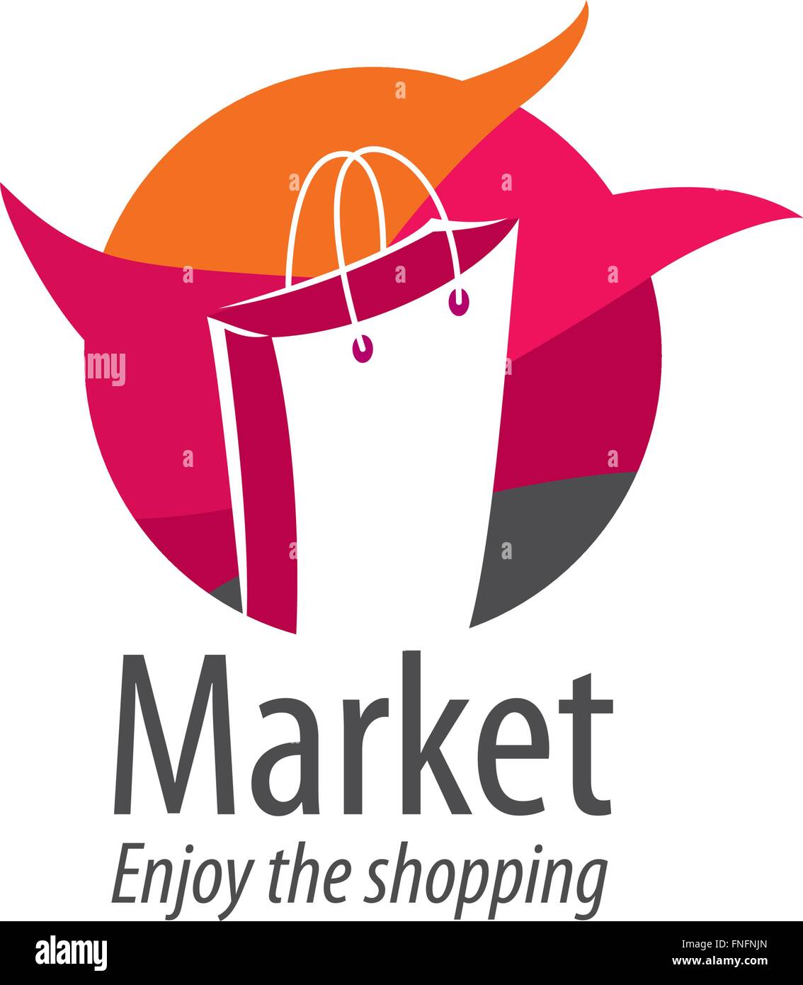 vector shopping logo Stock Vector Image & Art - Alamy