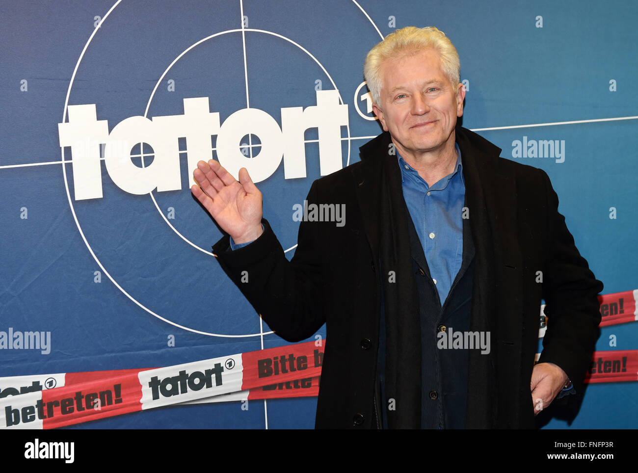 Munich, Germany. 14th Mar, 2016. Actor Miroslav Nemec arrives for the ...