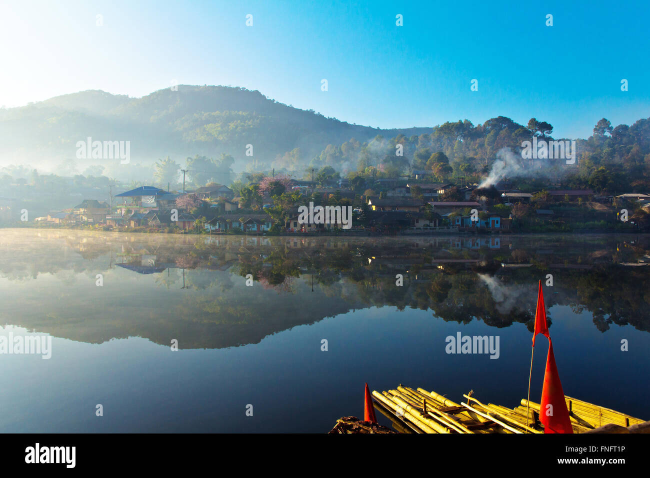 Ban Rak Thai (the Thai-loving village Stock Photo - Alamy