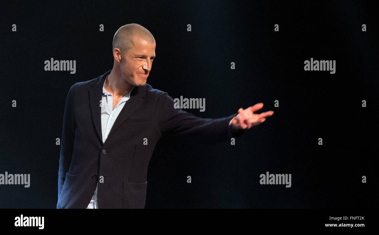 Hamburg, Germany. 14th Mar, 2016. Author Benjamin von Stuckrad-Barre ...
