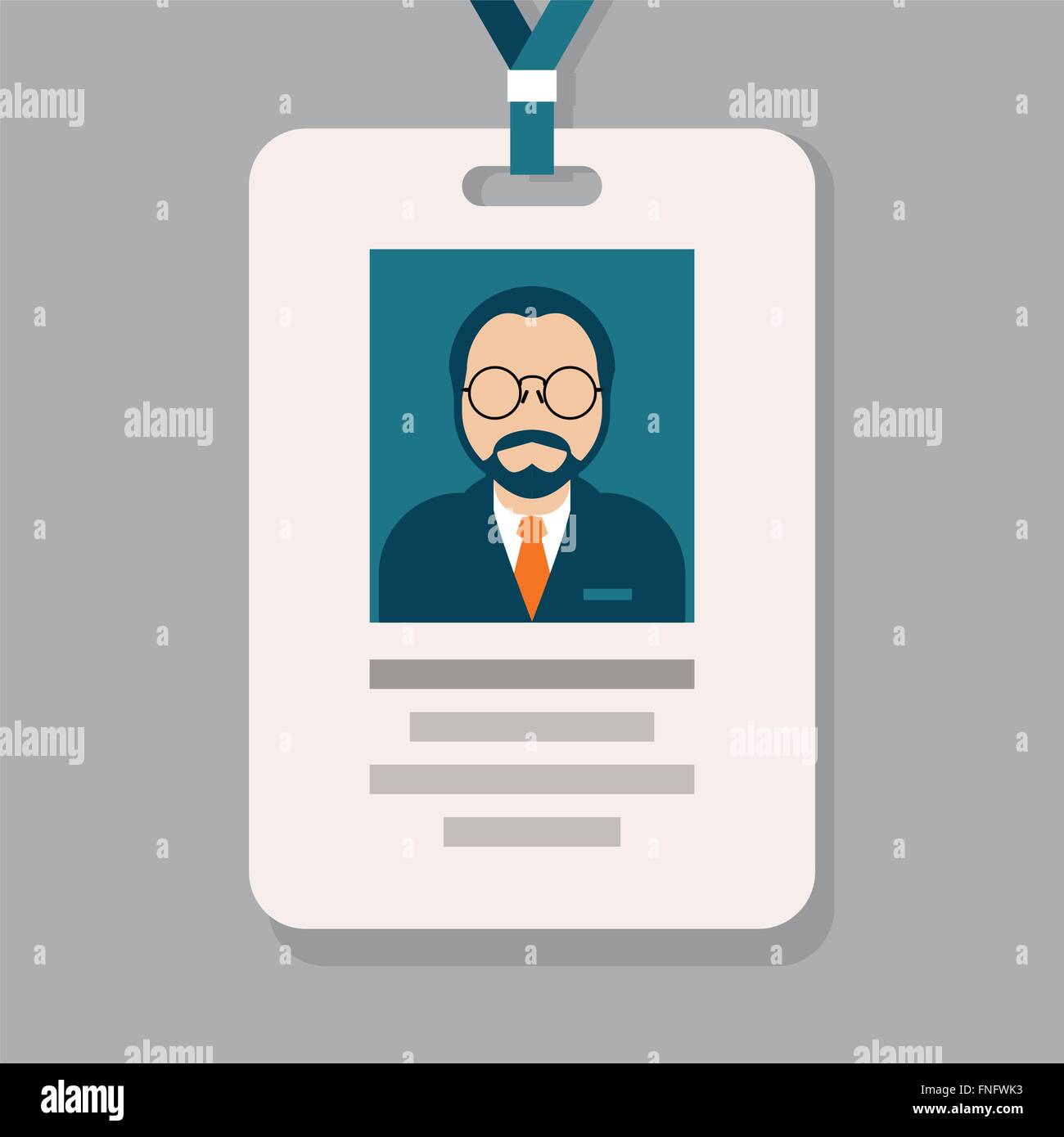 Portrait identification Stock Vector Images - Alamy