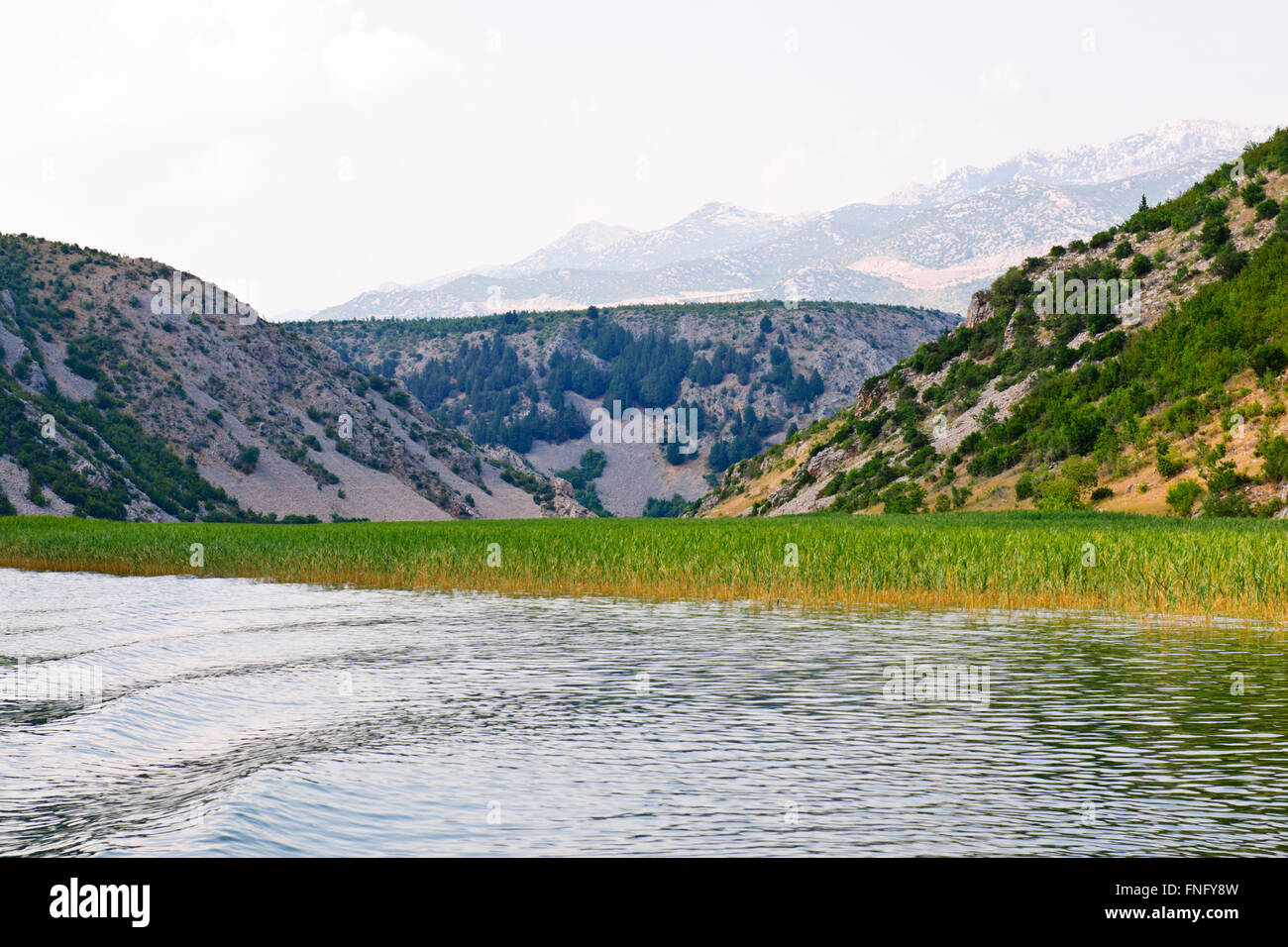 River Zrmanja Canyon Gorge Mountains High Resolution Stock Photography ...