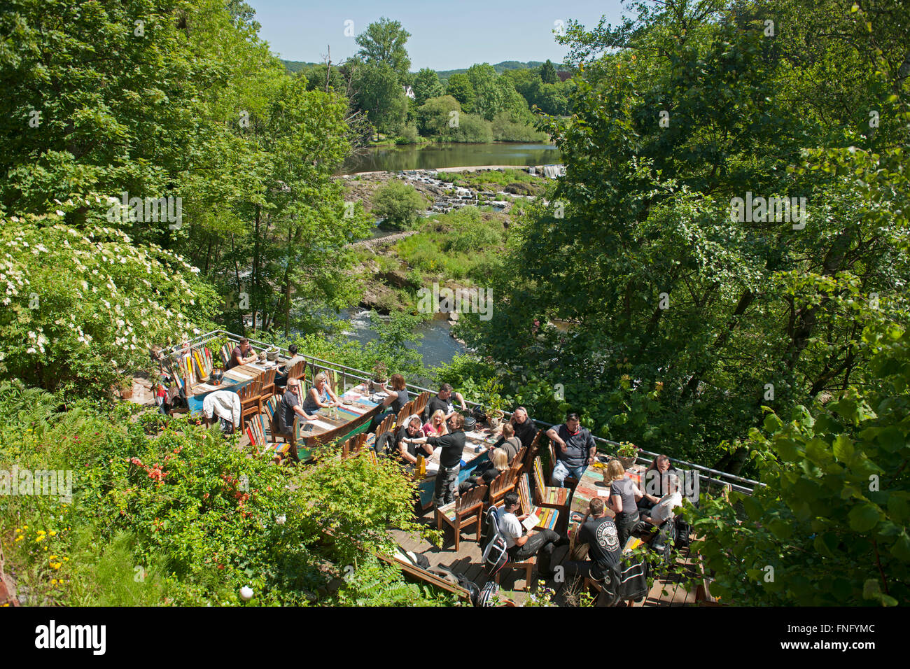 Deutschland, Nordrhein-Westfalen, Rhein-Sieg-Kreis, Windeck-Schladern ...