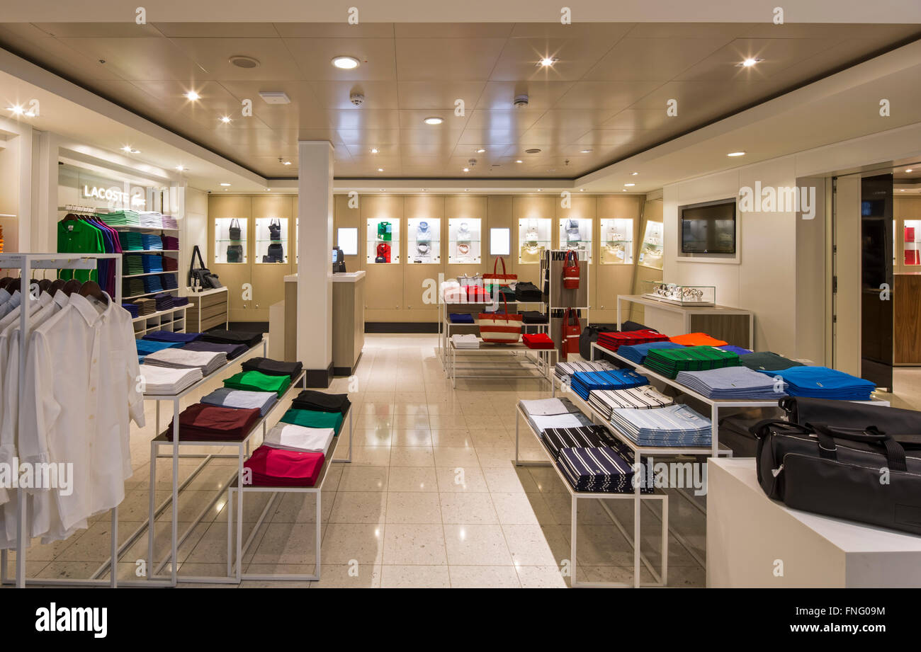 Retail clothes. Norwegian Cruise Ship – The Escape, Southampton, United ...