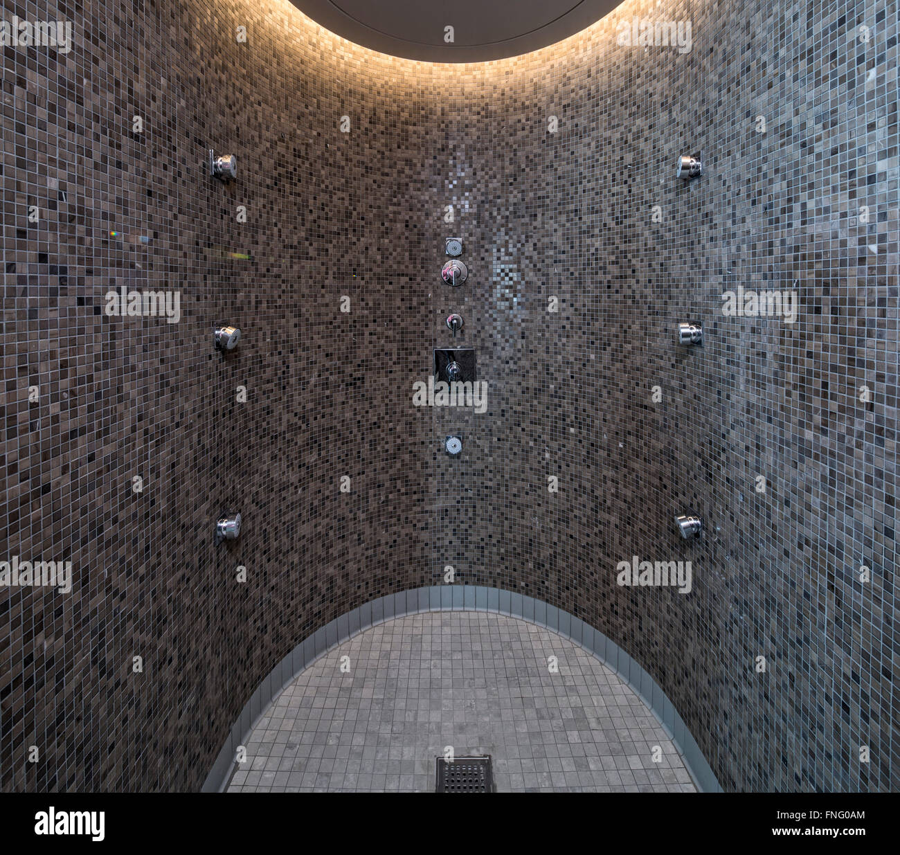 Pulsating shower in the spa. Norwegian Cruise Ship – The Escape ...