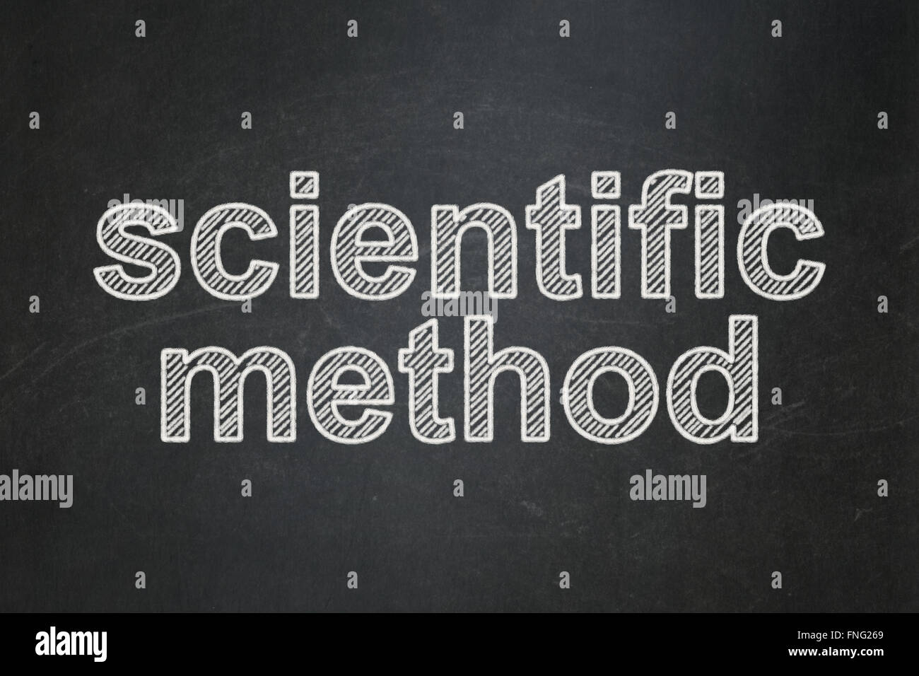 Science concept: Scientific Method on chalkboard background Stock Photo ...