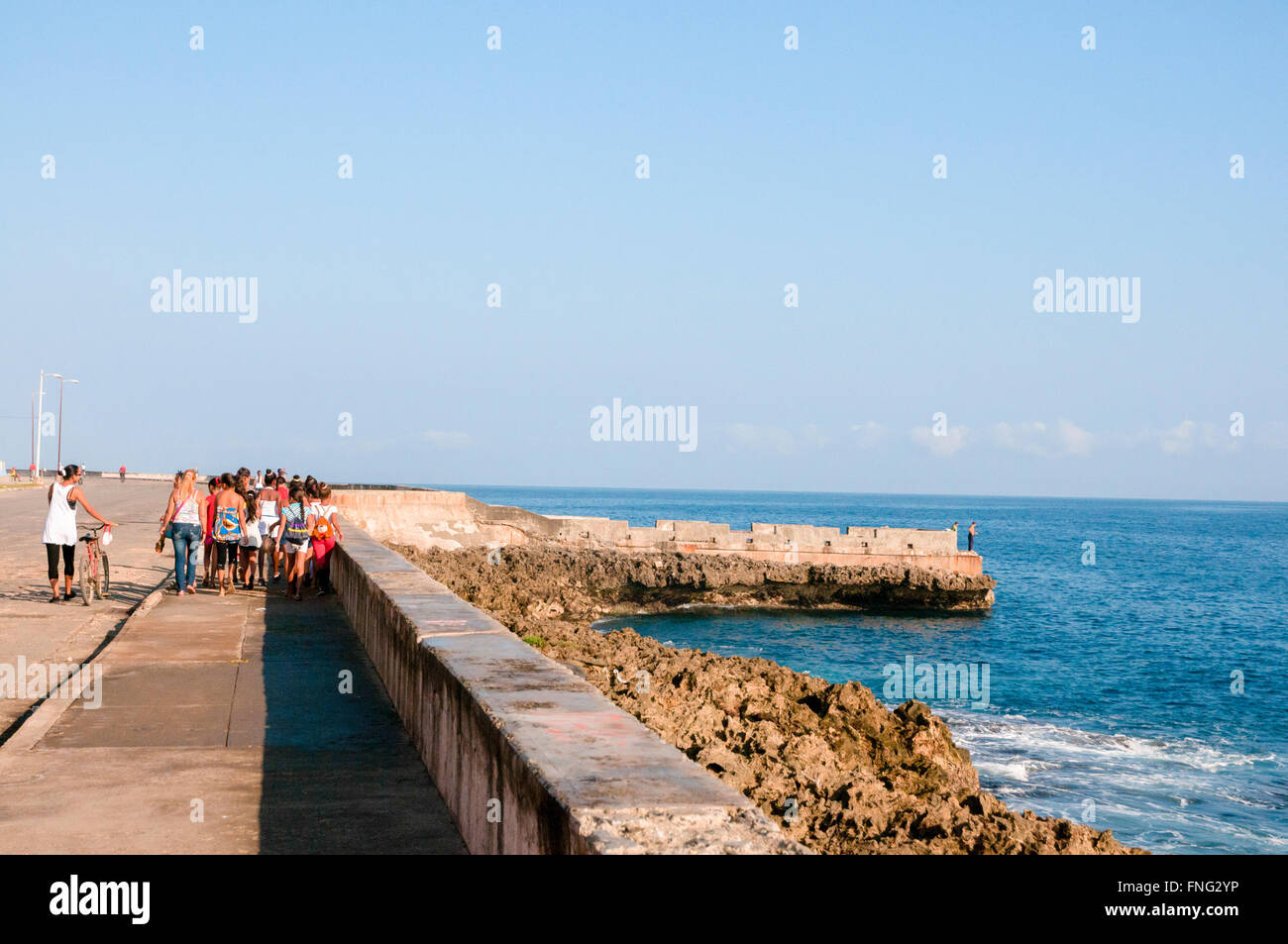 Malecón boardwalk cuba hi-res stock photography and images - Alamy