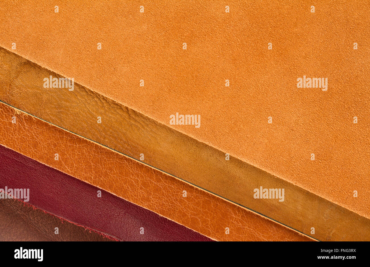 Close up of different leathers and colors Stock Photo - Alamy
