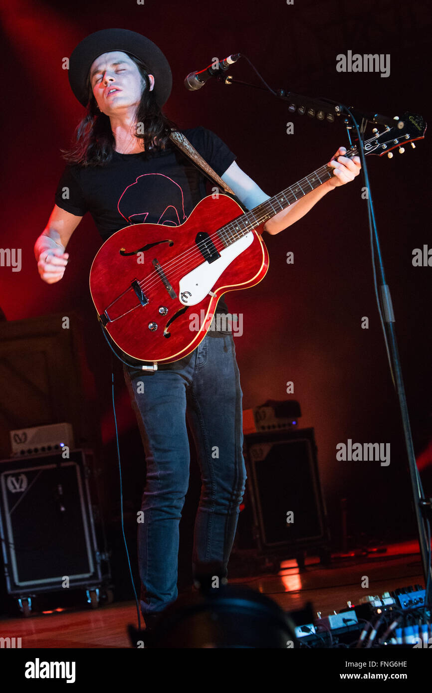 James bay singer 2016 hi-res stock photography and images - Alamy