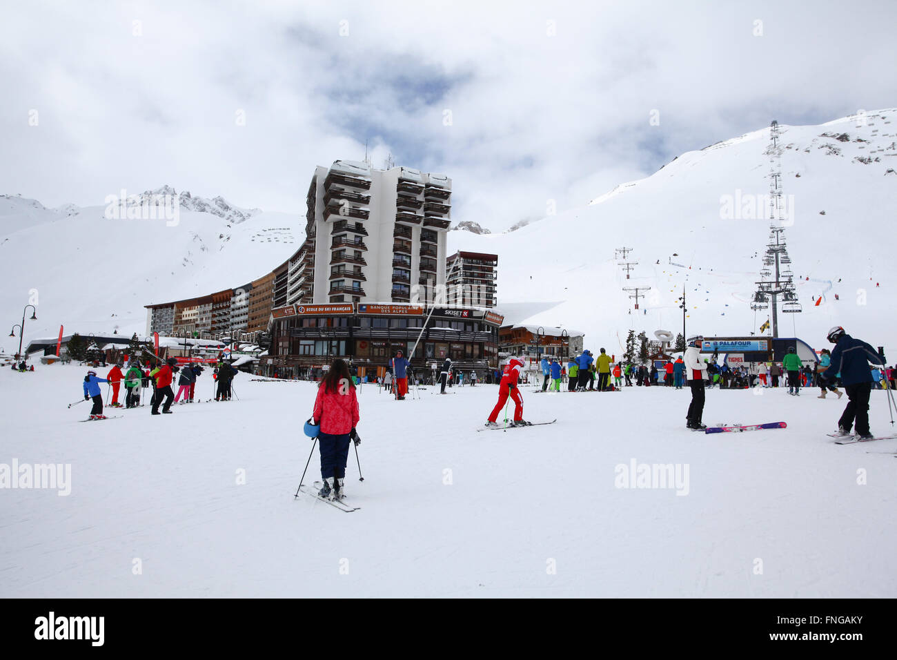 Tignes france hi-res stock photography and images - Alamy