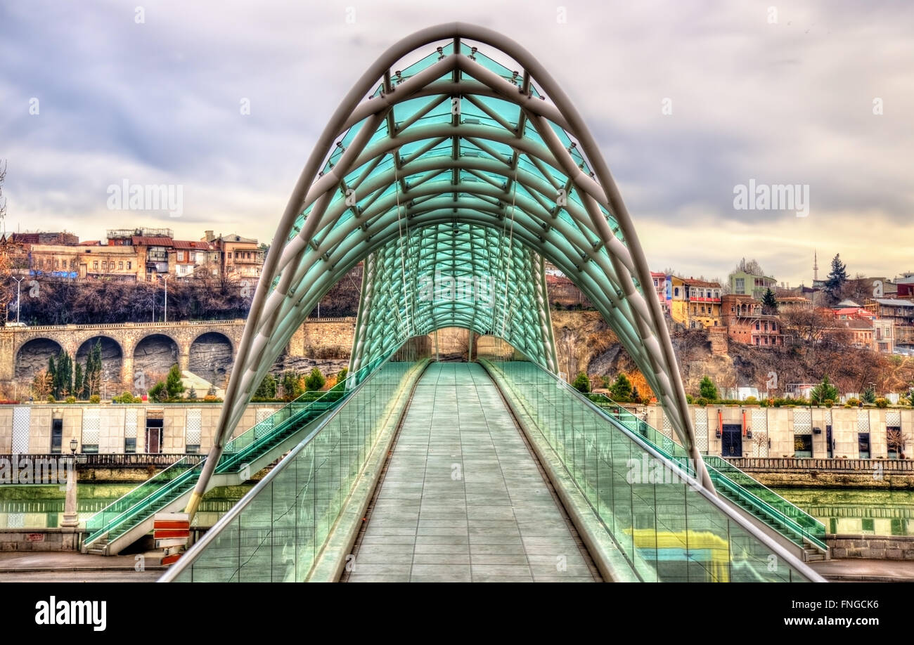 Peace bridge in tbilisi georgia hi-res stock photography and images - Alamy