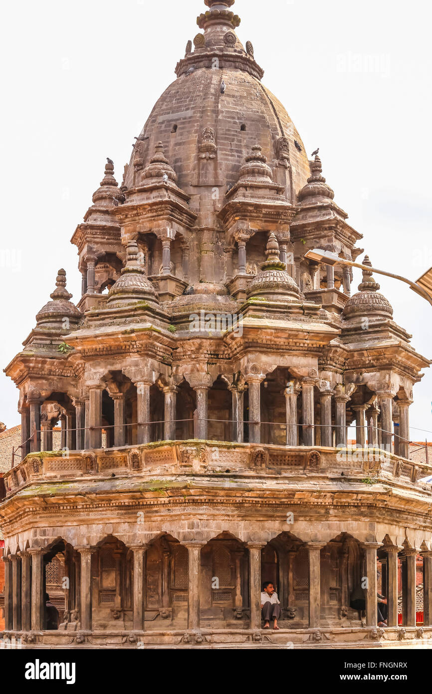 Great ancient temple, Durbar Square, Nepal Stock Photo - Alamy
