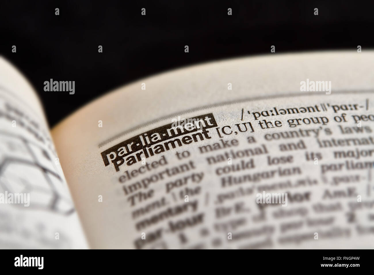 Parliament word hi-res stock photography and images - Alamy