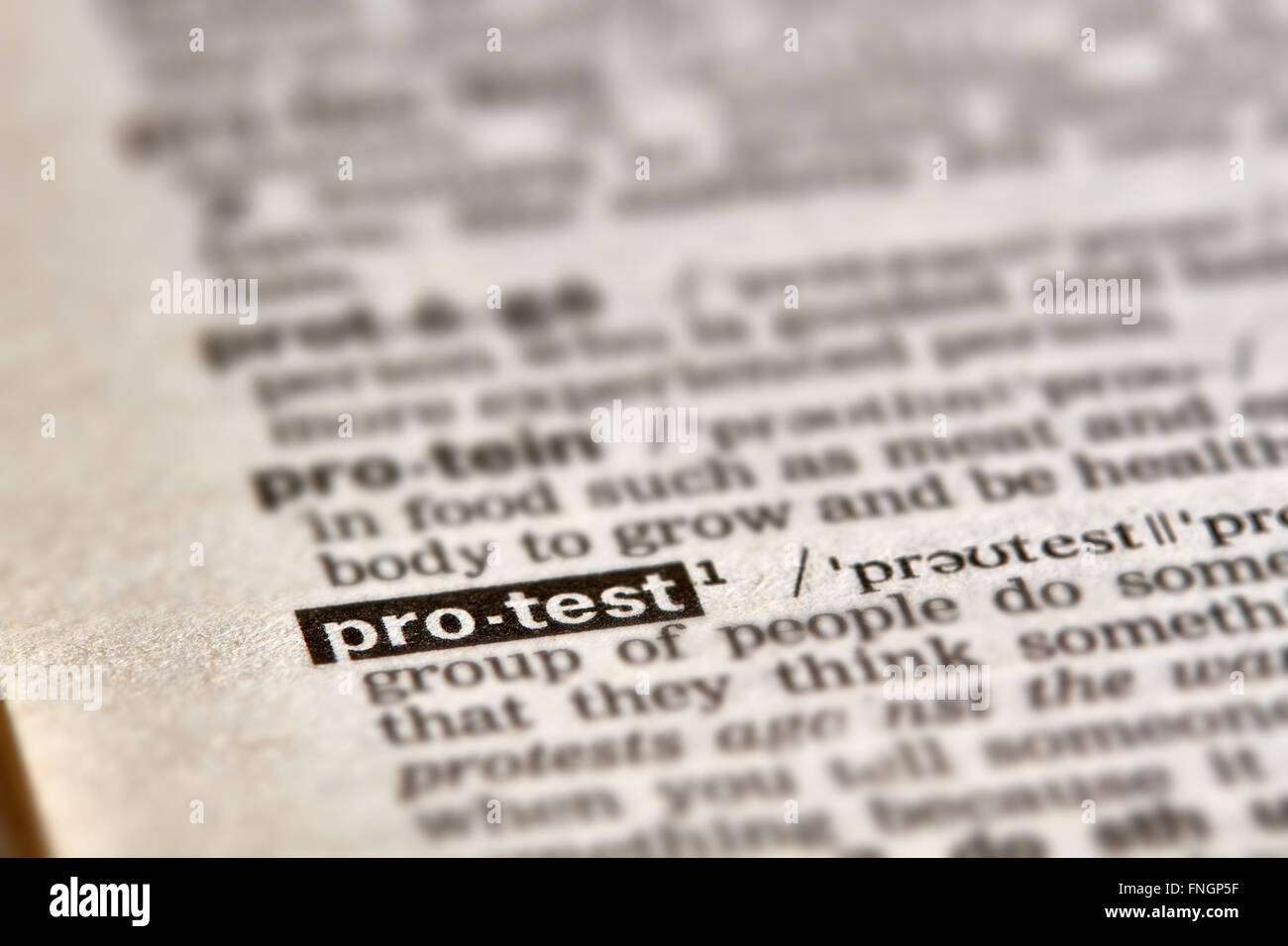 Protest word hi-res stock photography and images - Alamy