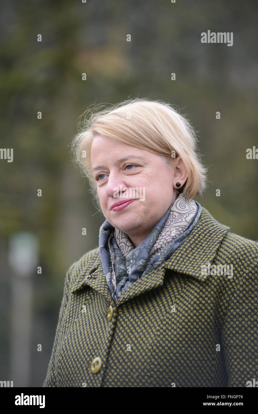 Green Party leader Natalie Bennett. Picture: Scott Bairstow/Alamy Stock ...