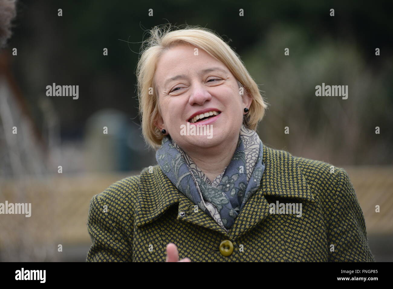 Green Party leader Natalie Bennett. Picture: Scott Bairstow/Alamy Stock ...