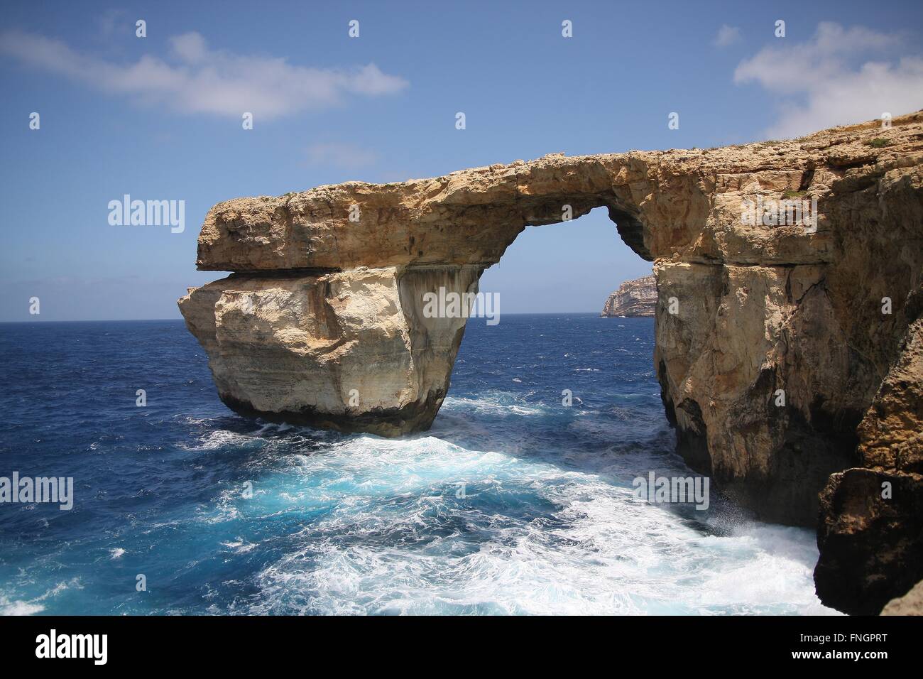 Azure Window, Gozo Island, Malta Stock Photo - Alamy