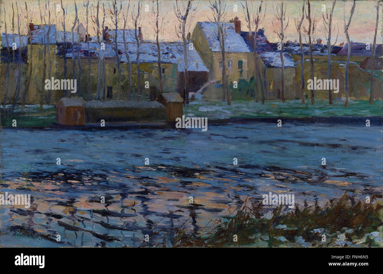 Maurice Cullen - Moret, Winter Stock Photo - Alamy