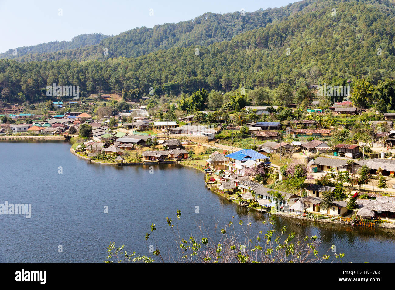 Ban Rak Thai (the Thai-loving village Stock Photo - Alamy