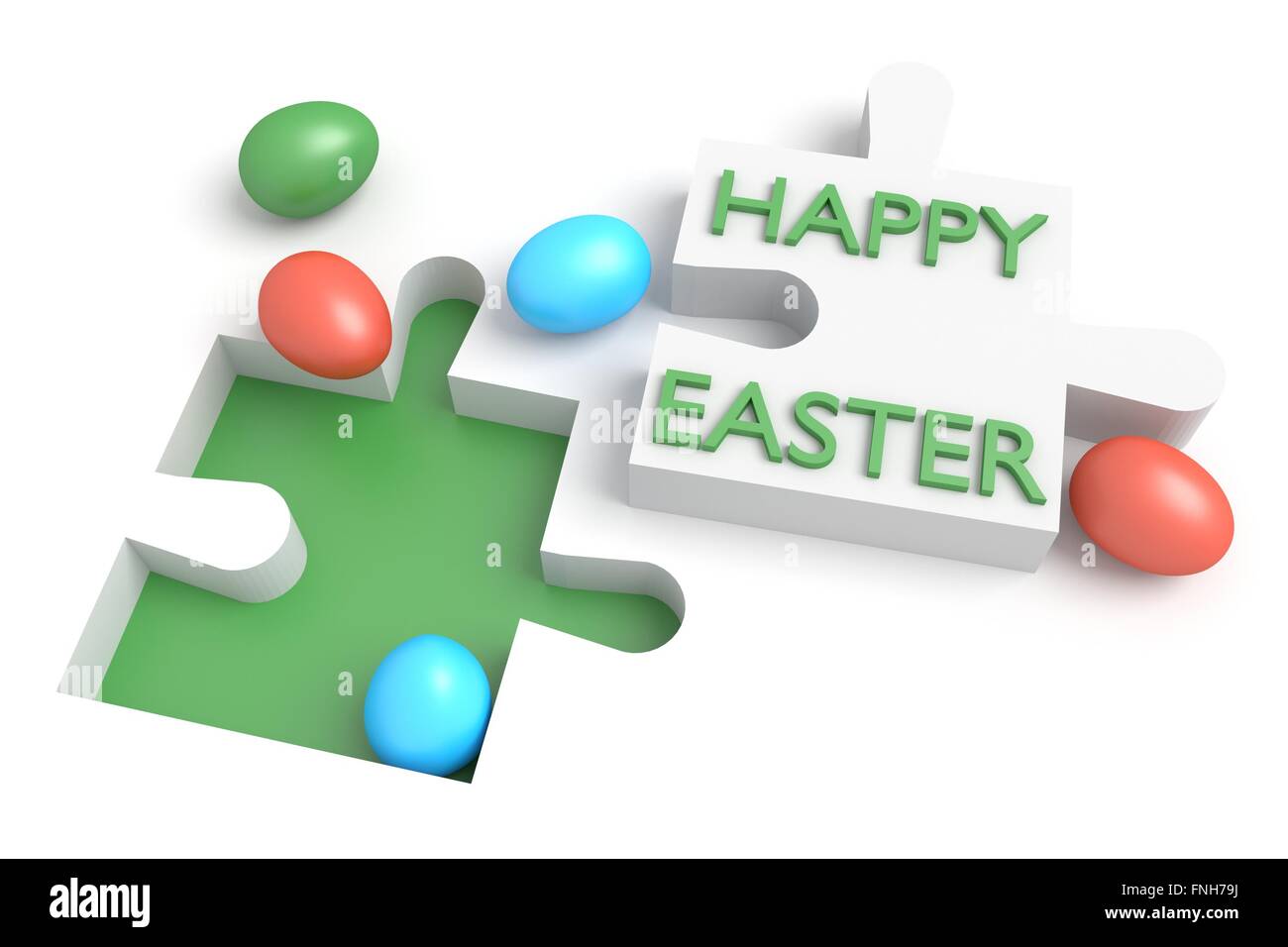 Puzzle egg Cut Out Stock Images & Pictures - Alamy